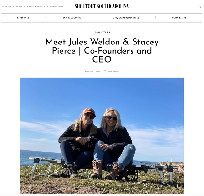 SHOUTOUT South Carolina: Meet Jules Weldon & Stacey Pierce | Co-Founde ...